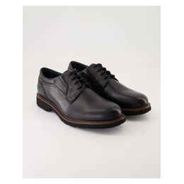 Sioux Klassische Schn&uuml;rschuhe in Schwarz | Gr.: 44,5