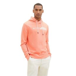 Tom Tailor Sweatshirt PRINTED HOODIE in Rosa | Gr.: L
