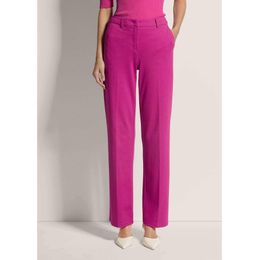 Madeleine Mode MADELEINE Weite Hose mit B&uuml;gelfalten in magenta | Gr.: 34