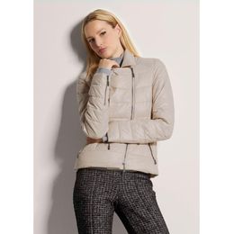 Madeleine Mode MADELEINE Steppjacke mit Rei&szlig;verschluss in kiesel | Gr.: 38
