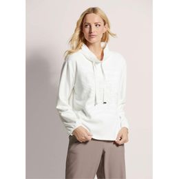 Madeleine Mode MADELEINE L&auml;ssiges Sweatshirt mit Print in wollwei&szlig; | Gr.: 40