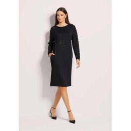 Madeleine Mode MADELEINE Stretch-Kleid mit Spitze und Strass in schwarz | Gr.: 38