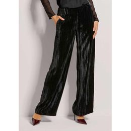 Madeleine Mode MADELEINE Weite Hose zum Schl&uuml;pfen in schwarz | Gr.: 40