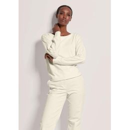 Madeleine Mode MADELEINE Shirt mit Fledermaus&auml;rmeln und Struktur in wollwei&szlig; | Gr.: 46