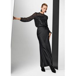 Madeleine Mode MADELEINE Eleganter Maxirock f&uuml;r festliche Anl&auml;sse in schwarz | Gr.: 36