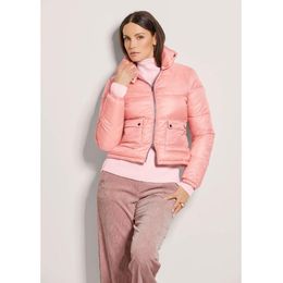 Madeleine Mode MADELEINE Sportlich verk&uuml;rzte Steppjacke, Langarm in blassrosa | Gr.: 44