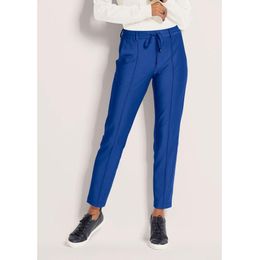 Madeleine Mode MADELEINE Stretchhose mit Tunnelzug in royalblau | Gr.: 34
