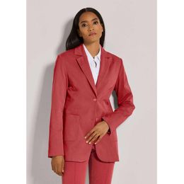 Madeleine Mode MADELEINE Einreihiger Longblazer in rosenholz | Gr.: 36
