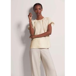 Madeleine Mode MADELEINE Blusenshirt mit Glanz-Akzent in kiesel | Gr.: 42