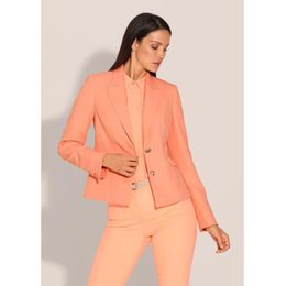 Madeleine Mode MADELEINE Taillierter Blazer mit Leistentaschen in pfirsich | Gr.: 38