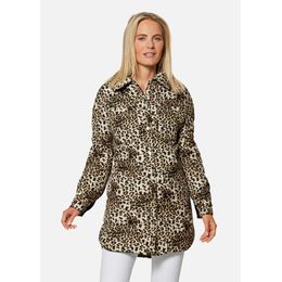 Madeleine Mode MADELEINE Wendejacke in modischem Oversize-Look in sand / multicolor | Gr.: 36