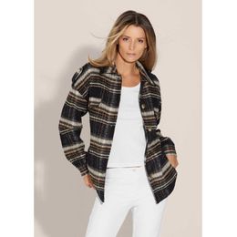 Madeleine Mode MADELEINE Jacke in modisch l&auml;ssigem Look in marine / multicolor | Gr.: 36