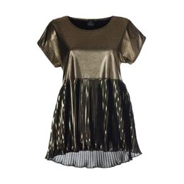 Madeleine Mode MADELEINE Charity-Shirt in schwarz / goldfarben | Gr.: 40