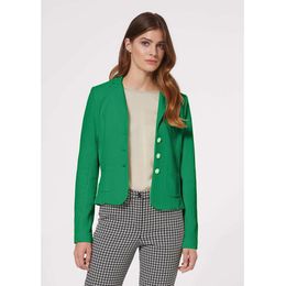 Madeleine Mode MADELEINE Kurzer Jerseyblazer mit modischer Struktur in apfelgr&uuml;n | Gr.: 38
