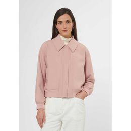 Madeleine Mode MADELEINE Kurz-Blouson mit Rei&szlig;verschluss und Strickb&uuml;ndchen. in altrosa | Gr.: 42