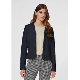 Madeleine Mode MADELEINE Kurzer Jerseyblazer mit modischer Struktur in marine | Gr.: 36