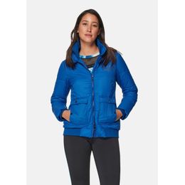 Madeleine Mode MADELEINE Sportive Jacke mit Kapuze, Stehkragen in royalblau | Gr.: 46