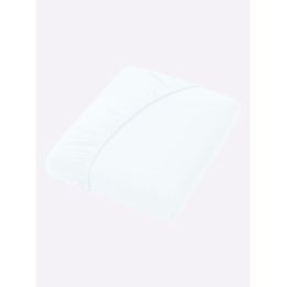 WITT WEIDEN Spannbetttuch in wei&szlig; | Gr.: 100-x-200-cm