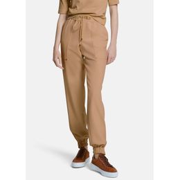 Madeleine Mode MADELEINE Edle Joggpants in muskatbraun | Gr.: 17