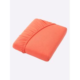 WITT WEIDEN Spannbetttuch in mandarine | Gr.: 100-x-200-cm