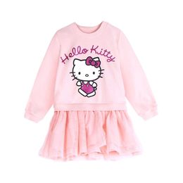 Cerda Langarmkleid Hello Kitty mit T&uuml;llrock in Rosa | Gr.: 116