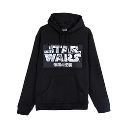 Cerda Hoodie Star Wars - Logo Front & Back Print in Schwarz | Gr.: S