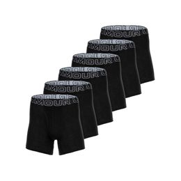 Under Armour Boxershort 6er Pack in Schwarz | Gr.: M