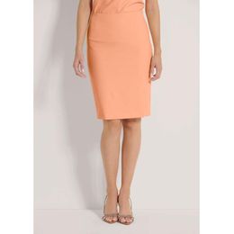 Madeleine Mode MADELEINE Schlanker Rock mit Schlitz in pfirsich | Gr.: 44
