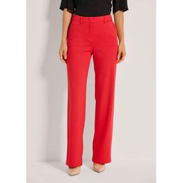 Madeleine Mode MADELEINE Gerade Hose in rot | Gr.: 20