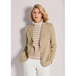 Madeleine Mode MADELEINE Stilvoller Einreiher mit Reverskragen in beige | Gr.: 40