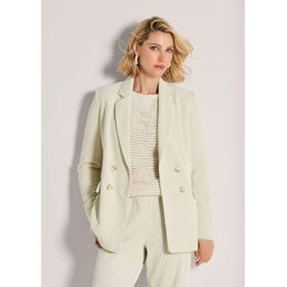 Madeleine Moderner Businessblazer mit Reverskragen in perlwei&szlig; | Gr.: 34