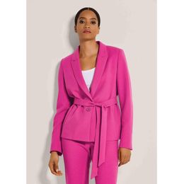 Madeleine Mode MADELEINE Blazer mit Taillenband in magenta | Gr.: 46
