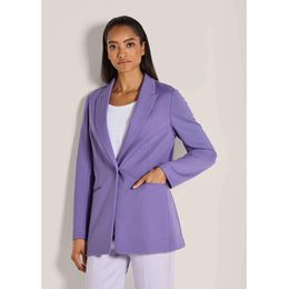 Madeleine Mode MADELEINE Eleganter Longblazer mit Stretch-Komfort in kristalllila | Gr.: 46