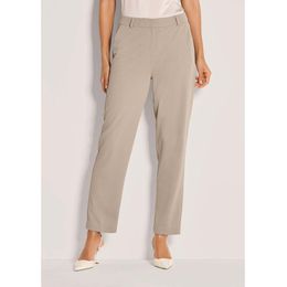 Madeleine Mode MADELEINE Elegante Chinohose mit Stretch in cappuccino | Gr.: 36