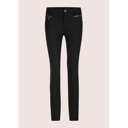 Madeleine Mode MADELEINE Slim Fit Stretchhose mit Taschen in schwarz | Gr.: 36
