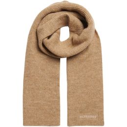 Superdry Scarf female Beige size One Size