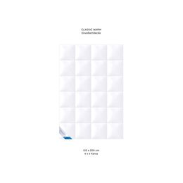 B&ouml;hmerwald B&ouml;hmerwald KLASSIK Winterbettdecke ''WARM'' in Wei&szlig; | Gr.: 135 x 200 cm