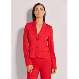 Madeleine Mode MADELEINE Kurzer Jersey-Blazer in rot | Gr.: 34