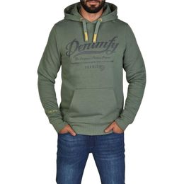 DENIMFY Sweatshirt DFArno in Gr&uuml;n | Gr.: S