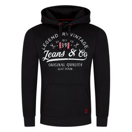 Riverso Pullover RIVArmin in Schwarz | Gr.: L