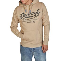 DENIMFY Pullover DFArno in Beige | Gr.: 5XL