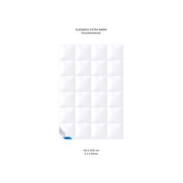 B&ouml;hmerwald B&ouml;hmerwald ELEGANCE Winterbettdecke ''extra warm'' in Wei&szlig; | Gr.: 200 x 200 cm