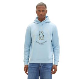 Tom Tailor Sweatshirt PRINTED in Blau | Gr.: M