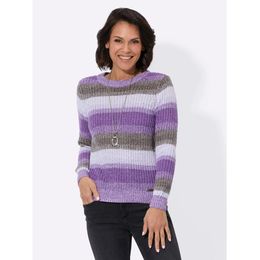 WITT WEIDEN Langarm-Pullover in lila-lavendel | Gr.: 40