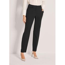 Madeleine Mode MADELEINE B&uuml;gelfaltenhose mit Formbund in schwarz | Gr.: 20