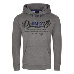 DENIMFY Pullover DFArno in Grau | Gr.: L