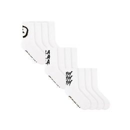 von Jungfeld Tennissocken Kinder Tennis Socken Set in Wei&szlig; | Gr.: 23-26