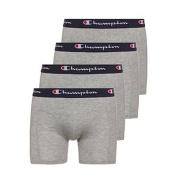 Champion Boxershorts 4pk Boxer in Light Grey Melange 3390 | Gr.: S