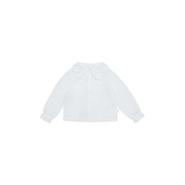 leevje Musselinbluse mit Kragen in white | Gr.: 98/104