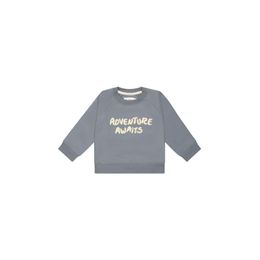 leevje Unisex Oversized Sweatshirt adventure awaits' in blue | Gr.: 122/128